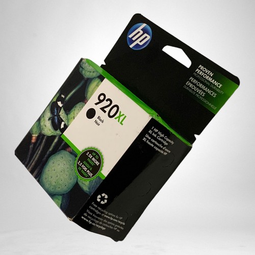 HP 920XL Black Ink Cartridge (CD975AN) Expired March 2017 NEW Sealed ...