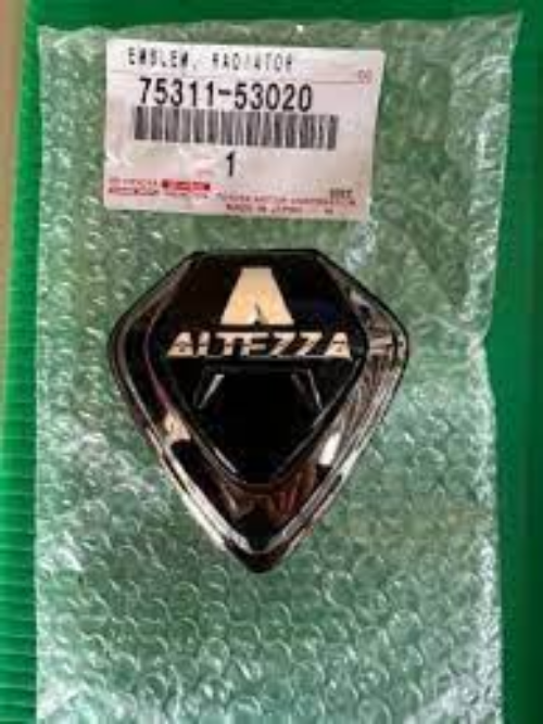 Genuine TOYOTA Altezza SXE10 Lexus IS200 IS300 Front Grill Black Emblem ...