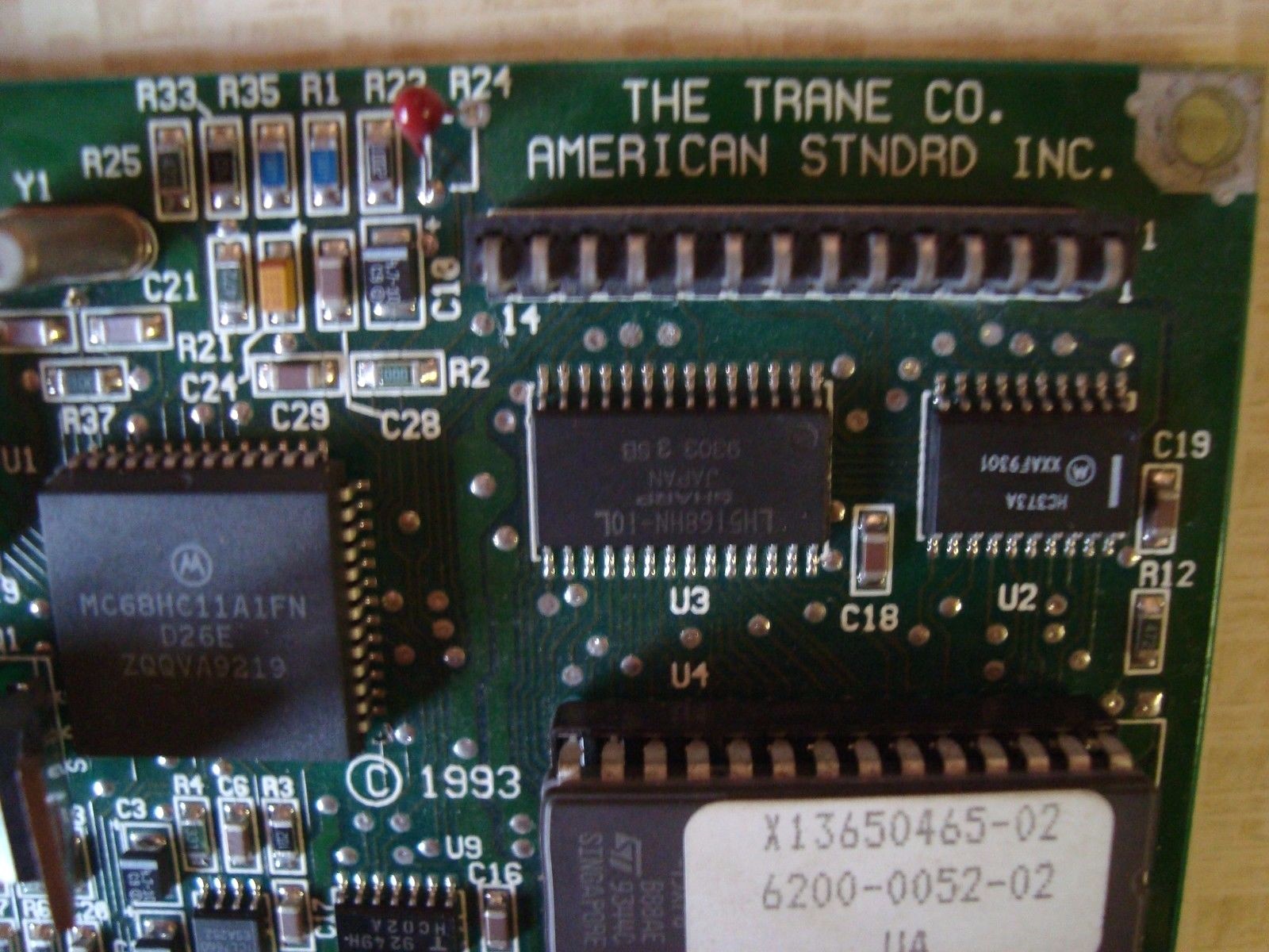 TRANE INTERFACE CONTROL CIRCUIT BOARD ASSEMBLY: 6400-0855-01 REV B | eBay