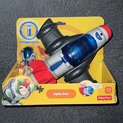 IMAGINEXT FISHER PRICE ALPHA STAR SPACE SHIP 2013 Preschool Toy | eBay