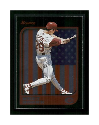 1997 Bowman International Cincinnati Reds Baseball Card #50 Bret Boone ...