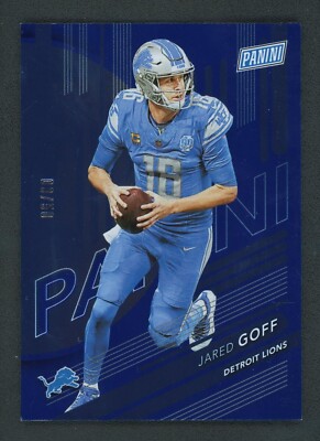 2024 JARED GOFF 03/50 PANINI THE NATIONAL FOOTBALL NFL | eBay