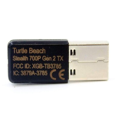Wireless USB Dongle Stealth700P Gen2 TX For Turtle Beach Stealth 700 G2 ...