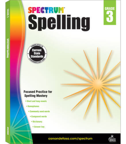 Spectrum Spelling, Grade 3 - Paperback By Spectrum - VERY GOOD ...