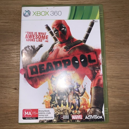 Marvel Dead Pool Deadpool Microsoft XBOX 360 XB1 Role Play Action ...