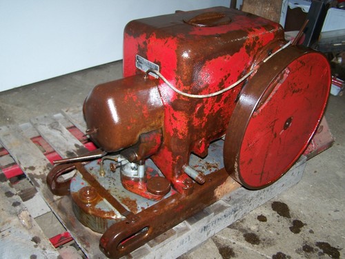 IHC 3/5hp LB Throttle Gas Engine H1 Magneto Steam Oiler Farm Motor ...