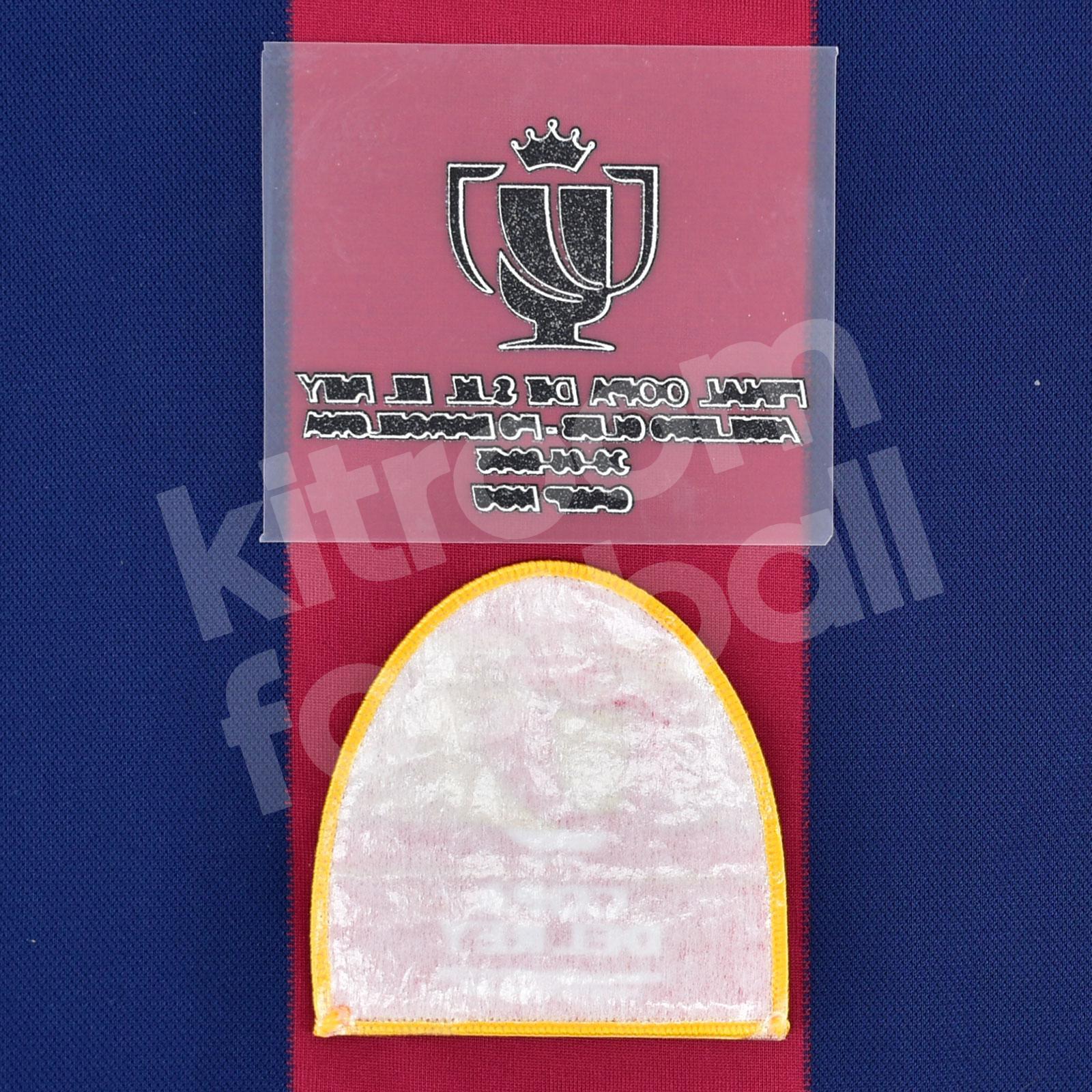 Official Reissue Final Copa del Rey 2015 Patch Barcelona vs Athletic ...