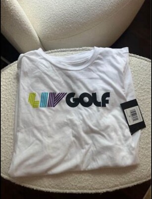 LIV Golf Tri-color T-Shirt | eBay