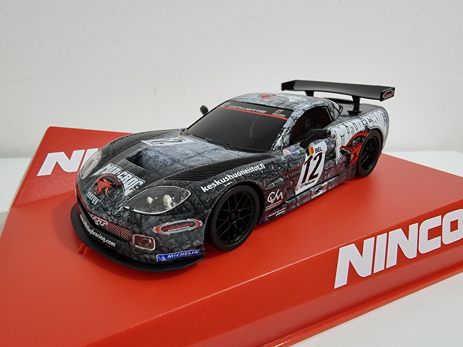 Ninco 55090 Chevrolet Corvette GT3 Mad Croc 1/32 #NEW | eBay
