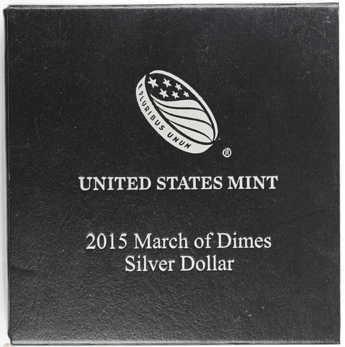2015 W March of Dimes Commemorative Silver Dollar with box | eBay
