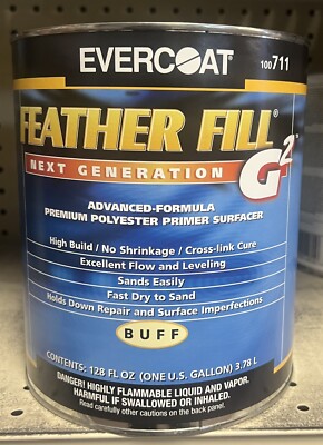 EVERCOAT 711 BUFF FEATHER FILL G2 High-Build Polyester Primer Surfacer ...