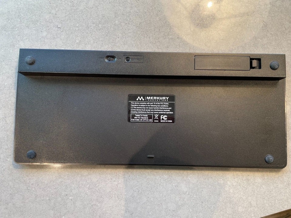 MERKURY Innovations Bluetooth/Wireless Keyboard - Black, Apple ...