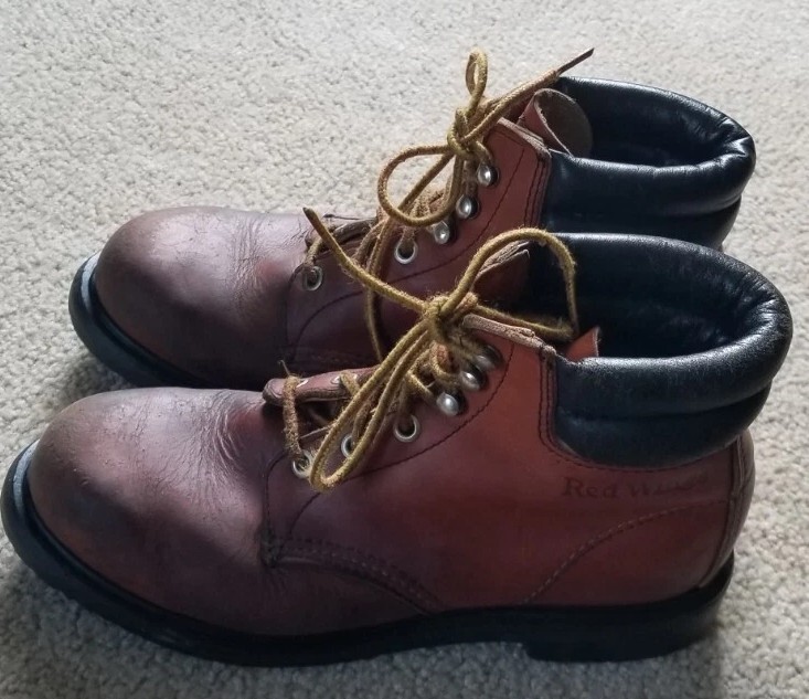 RED WINGS SHOES SINCE 1905, SUPER SOUL OIL RESISTANCE, SZ 7D MADE IN ...