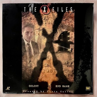 The X-Files - Colony/End Game Laserdisc Episodes Duchovny Rolled | eBay