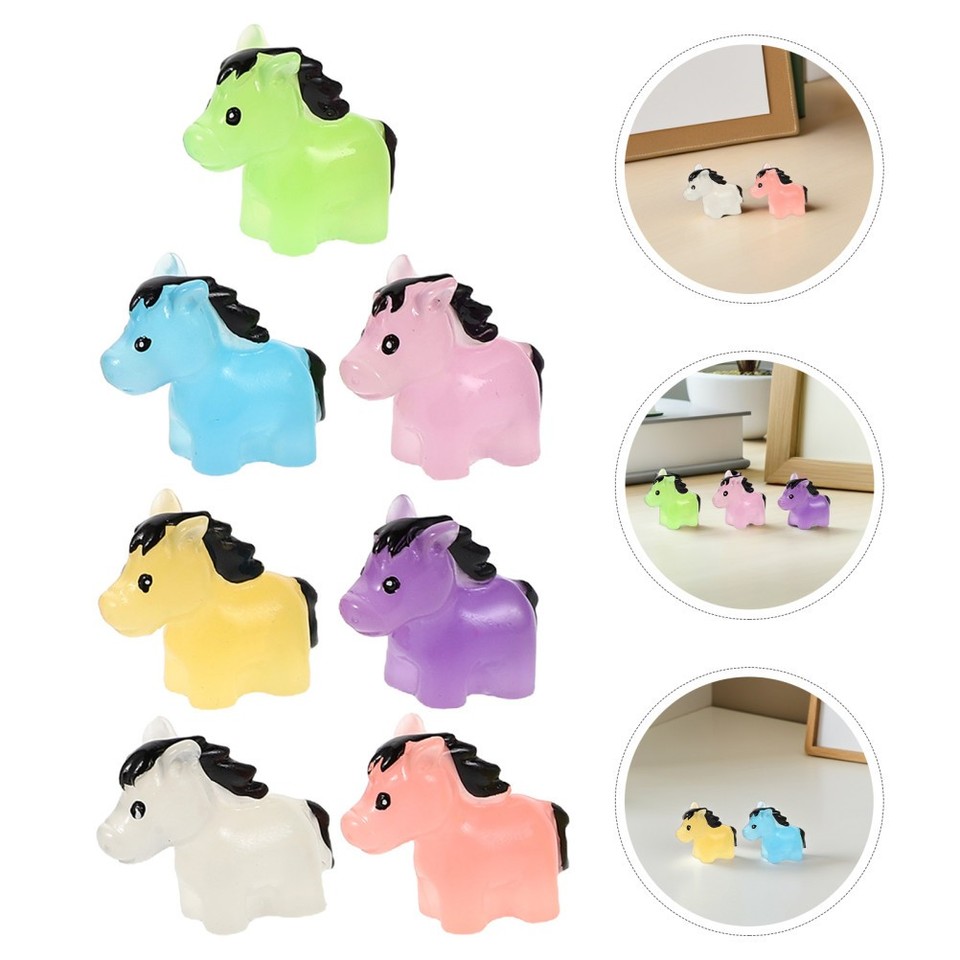 28pcs Mini Horse Figurines: 2026 Chinese Year Of The Horse Statues ...