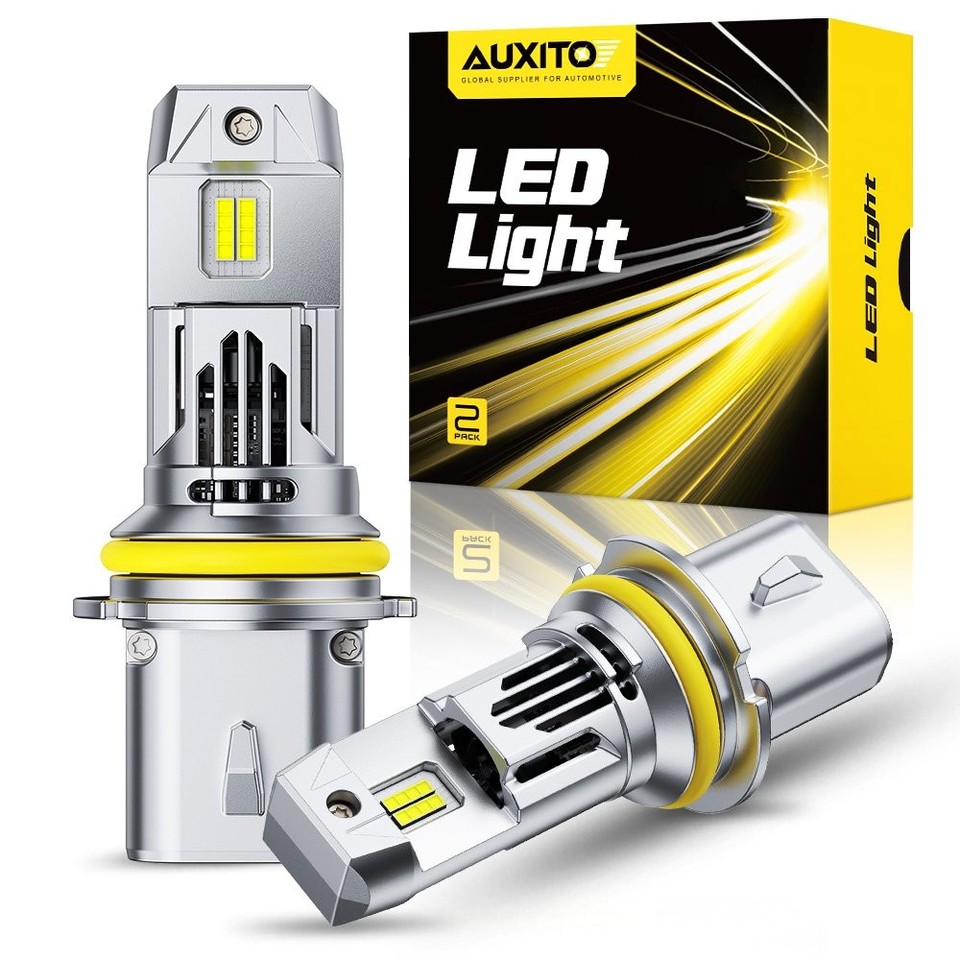 HB5 9007 LED Headlight Bulbs Kit High Low Beam 100W 330000LM Super ...