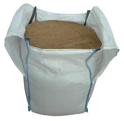 Bulk Bag Sharp Sand / Jumbo Bag - Minimum Weight 800kg Per Bag - 5 Bag Deal | eBay UK