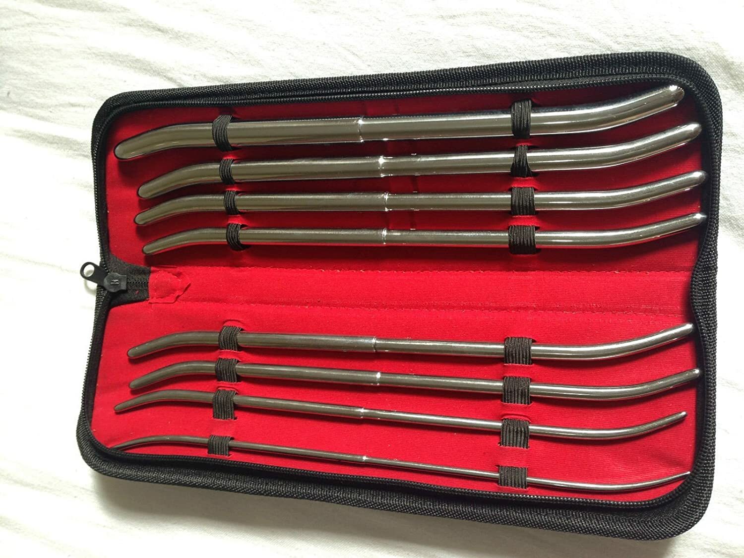 PRATT UTERINE DILATOR SET 8 Pcs Straight OB/Gynecology Surgical ...