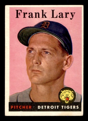 1958 Topps Baseball #245 Frank Lary VG/EX *e1 | eBay