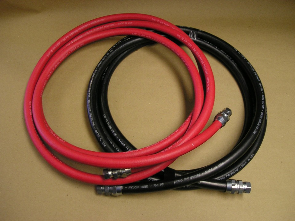 BINKS , 30' LOW PRESSURE HVLP 3/8" PAINT 5/16"AIR HOSE ASSY | eBay