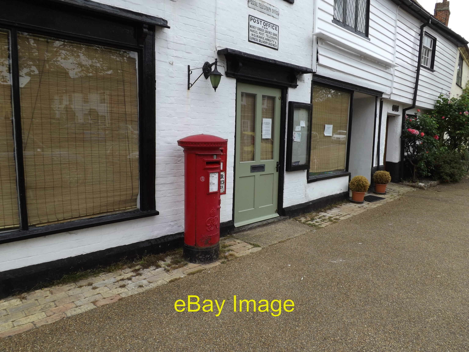 Photo 12x8 Post Office George V Postbox Woolpit 2 c2016 | eBay UK