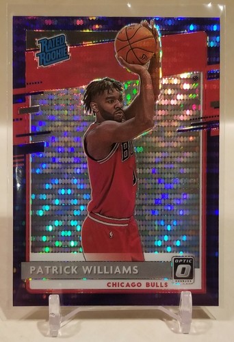 2020-21 Panini Donruss Optic Patrick Williams Purple Pulsar Rated ...