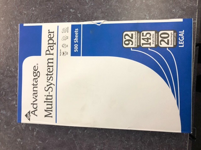 958408 Georgia Pacific 8.5X14 Copy Paper Ream Pack 4500 Sheets | eBay