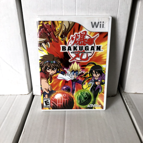 Bakugan Battle Brawlers (Nintendo Wii, 2009) VIDEO game Complete CIB 47875760059| eBay