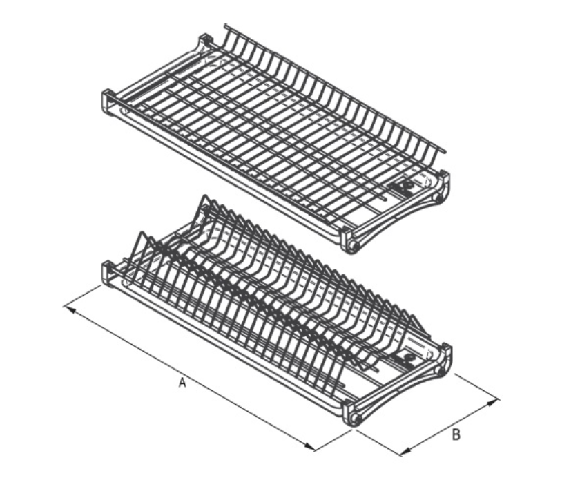 Variant 3 Dish Rack and Draining System | eBay