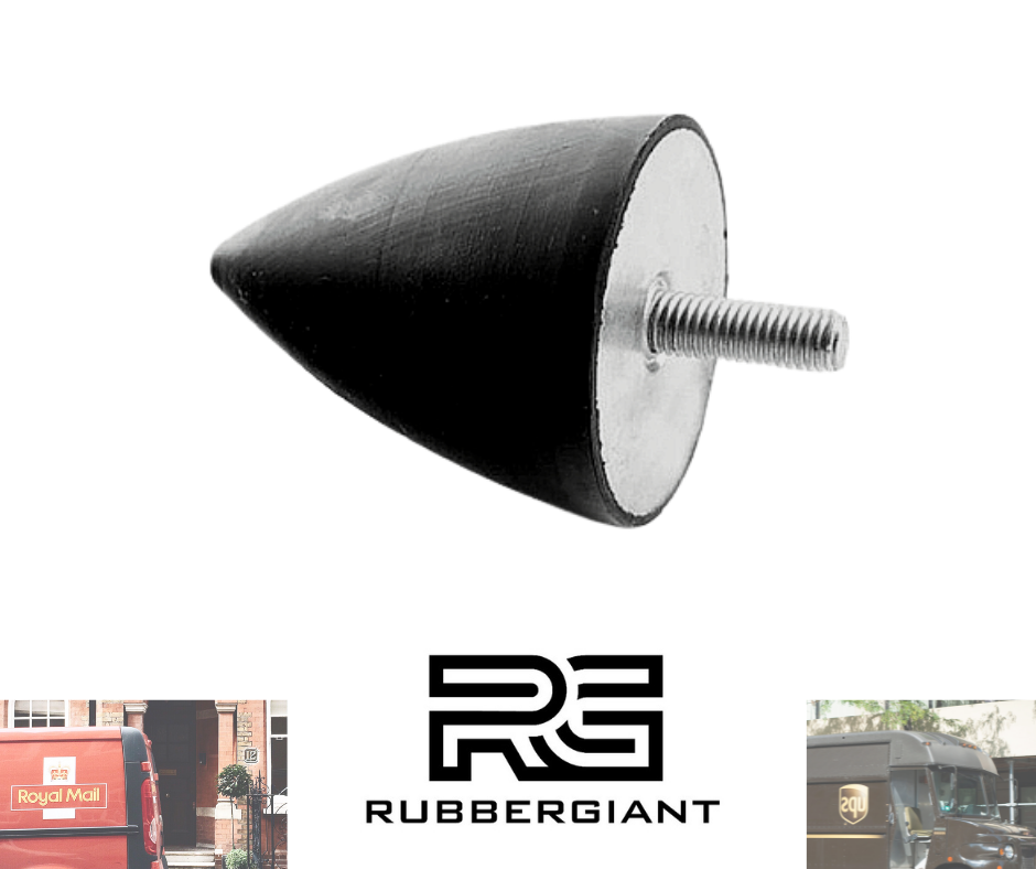 Conical Rubber Mount Bumper, Parabolic Buffer M4 M6 M8 M10 M12 Bump ...