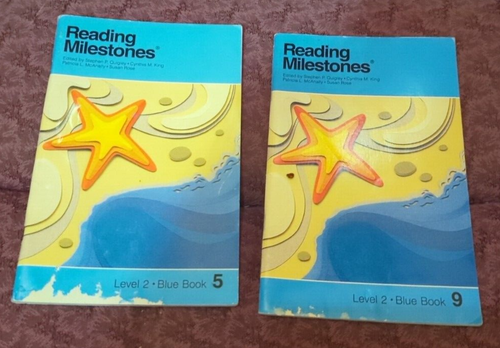 Reading Milestones 2nd Edition Level 2 Blue Book Readers 5 & 9 ...
