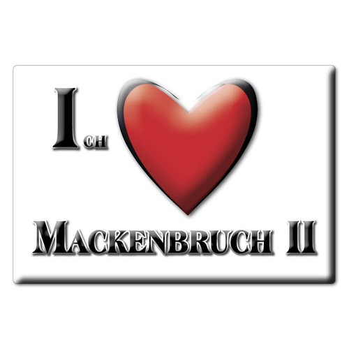 Mackenbruch Ii, Lippe, North Rhine-Westphalia - fridge magnet Germany ...