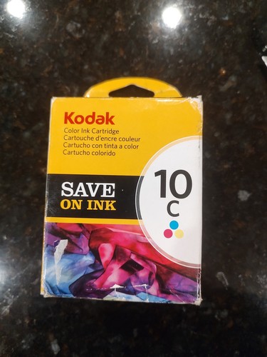Genuine Kodak 10C Color Ink Cartridge 420 Pages New Old Stock Sealed ...