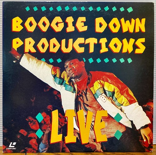 Boogie Down Productions - BDP Live 1990 JAPAN LASERDISC ALLB-10 | eBay