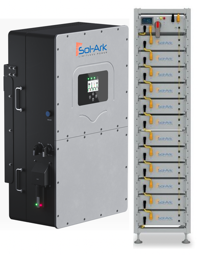 Sol-Ark 60K HV All-In-One 480V 3-Phase Hybrid Inverter and 60kWh L3 ...