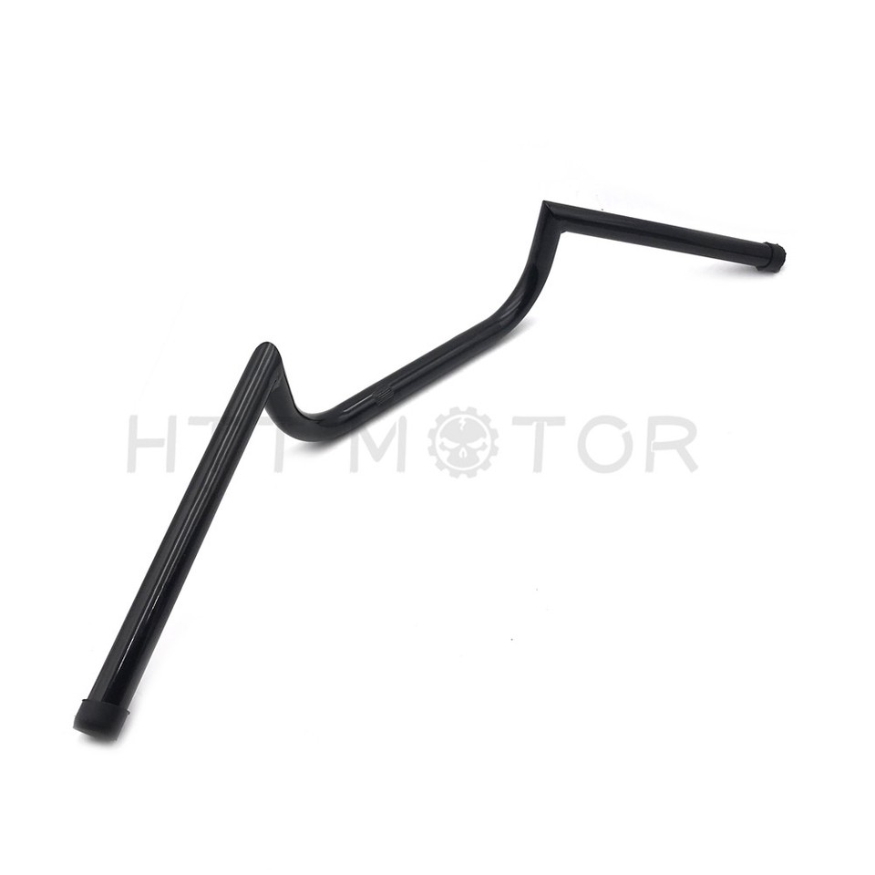 Black 7/8" Bars Cafe Racer Ace Clubman Handlebar For CB500 CB650 CB750 ...