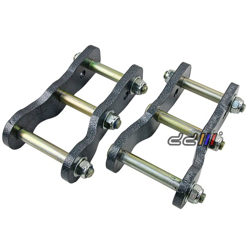 1 Pair Up 2" Leaf Spring Rear Shackles Lift Kits For Ranger PJ PK BT-50 ...