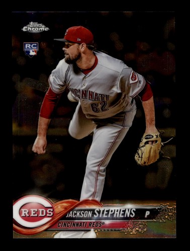 2018 Topps Chrome #110 Jackson Stephens RC Cincinnati Reds | eBay