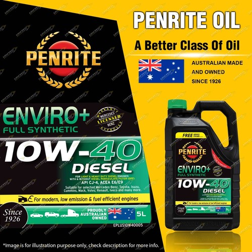 Penrite Enviro+ 10W-40 Engine Oil 5L for MERCEDES ML270 413 616 Vito ...