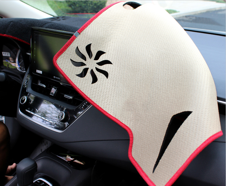 Red Dashboard Dash Mat DashMat Sun Cover Pad 1pcs for Toyota Corolla ...
