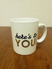 Home Essentials Mug Coffee Cup 14 Oz Here's to You! | eBay