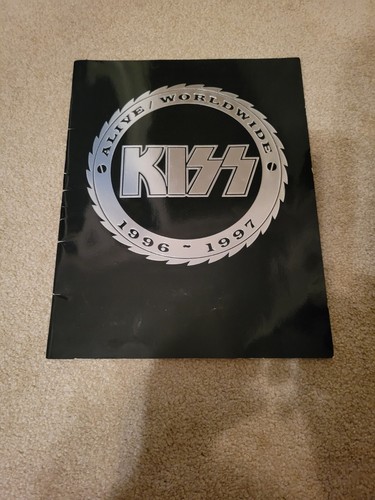 KISS - ALIVE WORLDWIDE 1996 - 1997 TOUR CONCERT PROGRAM EXCELLENT ...