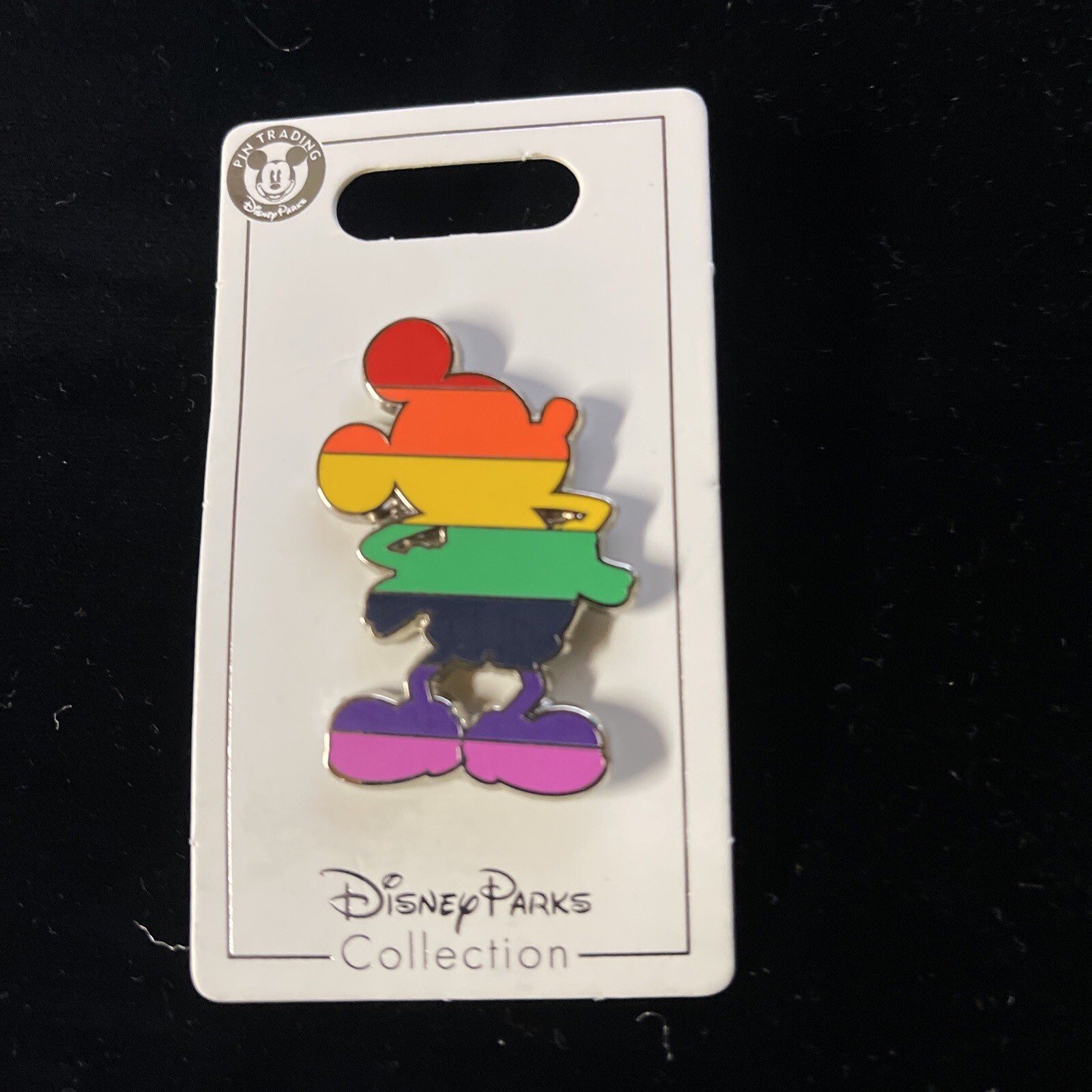 Disney Rainbow Pride Pin Mickey Mouse Flag Pin | eBay