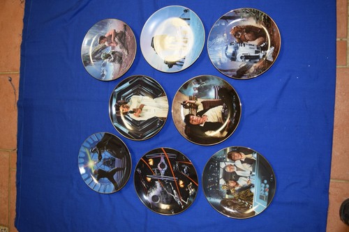 Hamilton Collection 8 Piece Star Wars Plate Collection | eBay