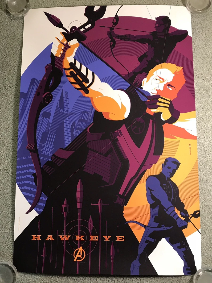 Hawkeye Avengers Movie Poster