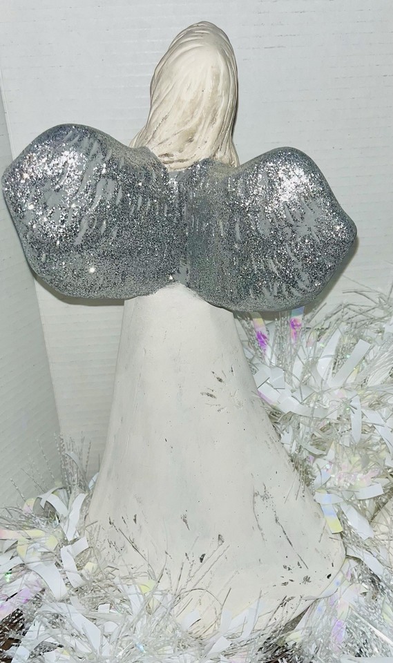 Vivartis 14" Clay Angel Hand Made in Poland Collectible Christmas Decor ...