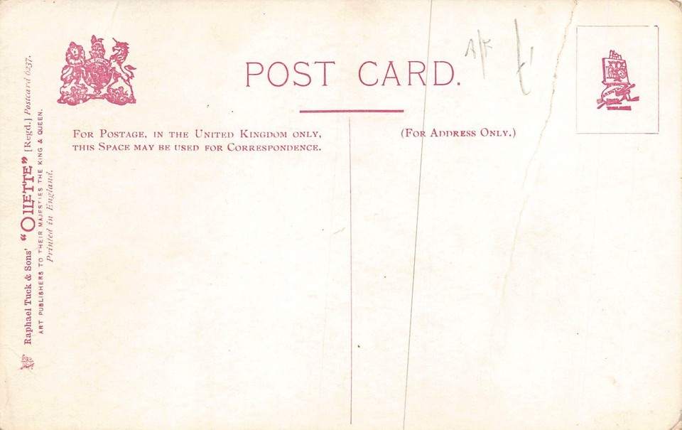 Kitchen Garden Capel Manor Kent Tucks 6237 Oilette Postcard (B417 ...