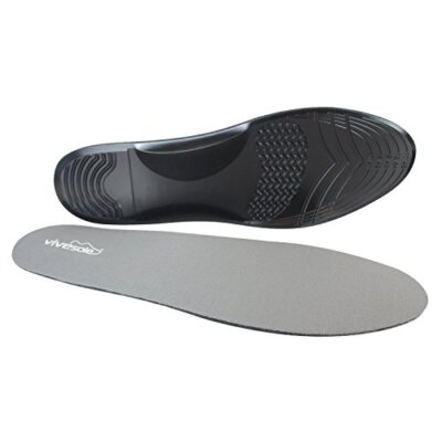 Thin Insoles for Men and Women - Foot Orthotic Full Length Shoe Inserts ...