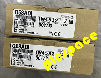 Mitsubishi Q68ADI brand new Analog Input Module Express DHL or FedEx | eBay