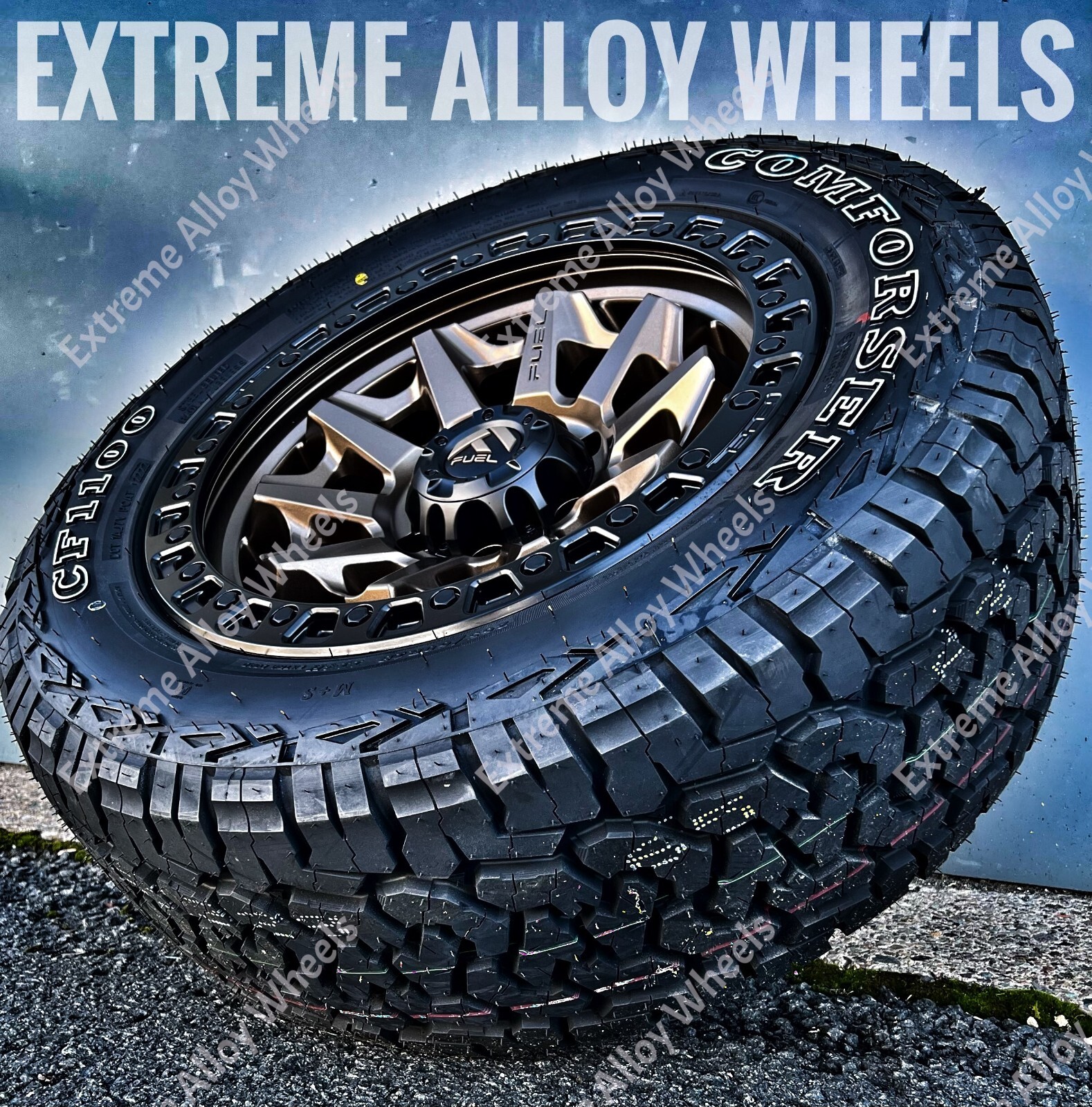 18" Bronze Alloy Wheels For Ford Ranger Wildtrak Pick Up 4x4 + All ...